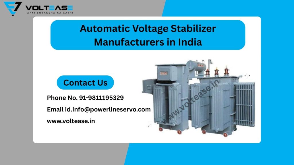 Top 10 Automatic Voltage Stabilizer Manufacturers in India